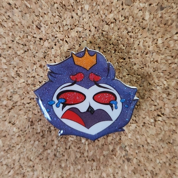 None | Art | Glitter Stolas Pin Helluva Boss | Poshmark